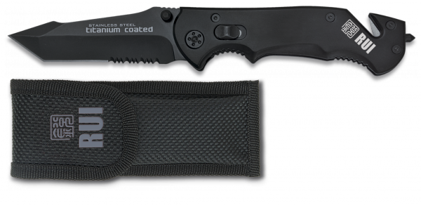 Navaja RUI TACTICA. Con Funda.Hoja:9 cm ref. 19127, Airemilitar